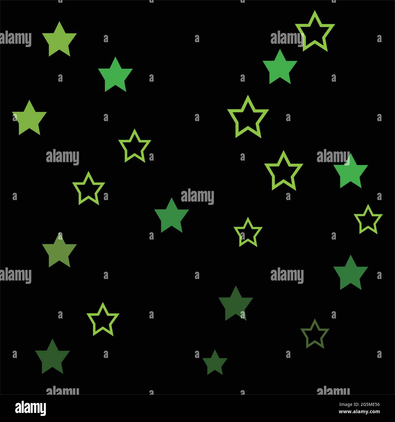 green star vector pattern. abstract illustration with star pattern ...
