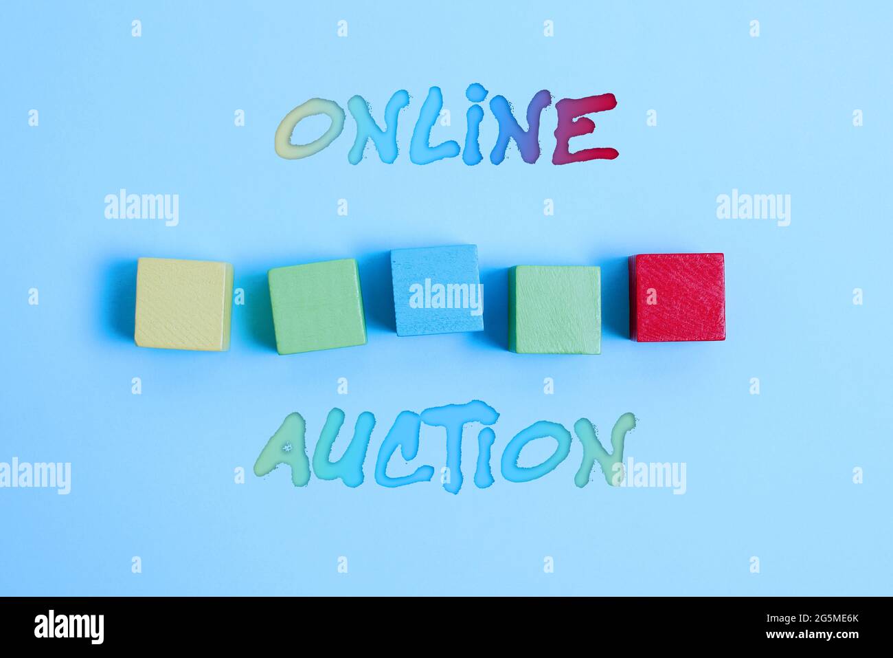 Sign displaying Online Auction. Business showcase digitized sale event ...
