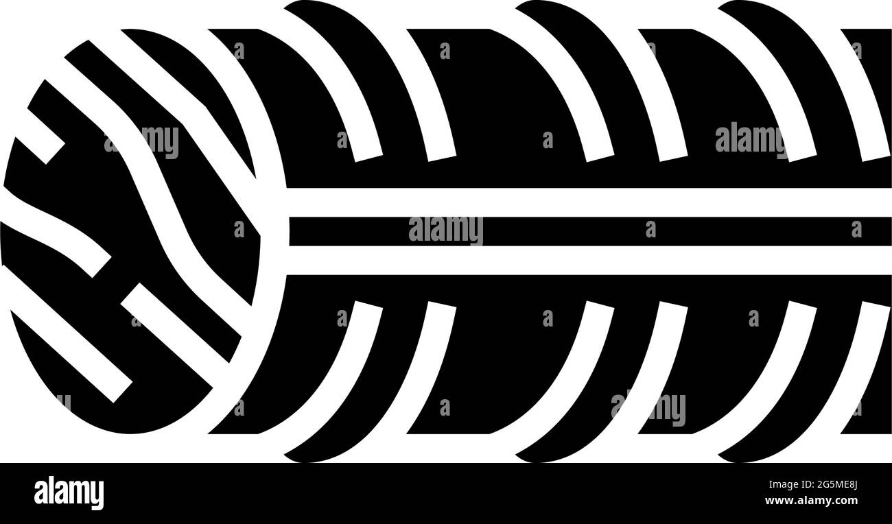 basalt rebar glyph icon vector illustration Stock Vector Image & Art ...