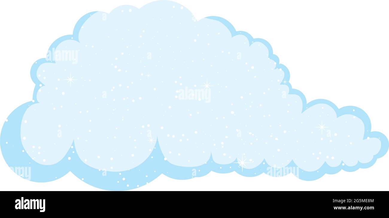 blue cloud icon on background Stock Vector Image & Art - Alamy