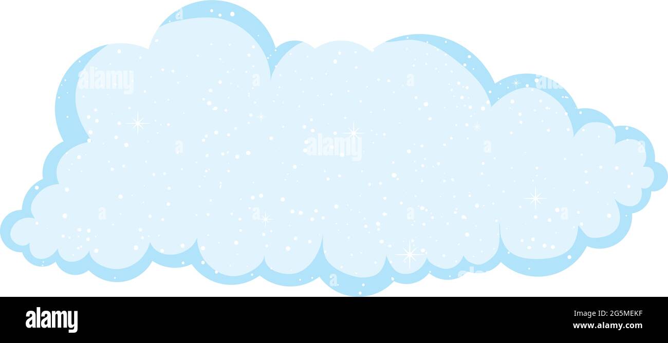 cloud icon on white background Stock Vector Image & Art - Alamy