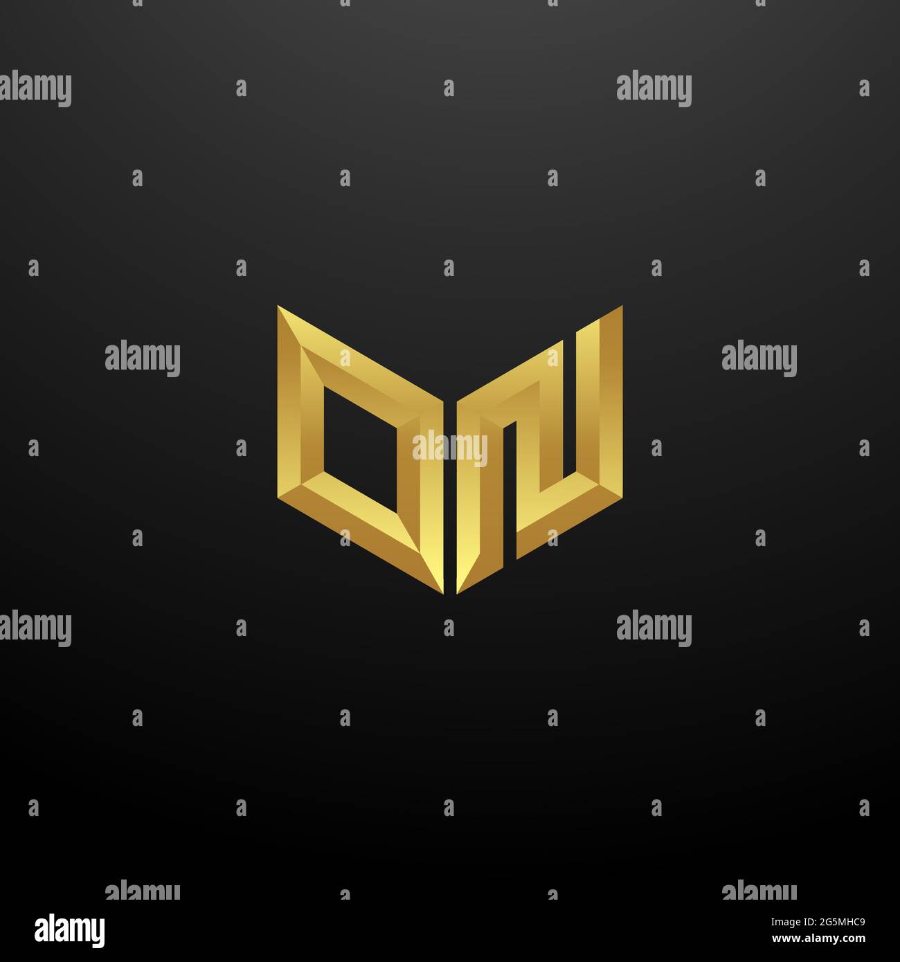 No initials logo hi-res stock photography and images - Alamy