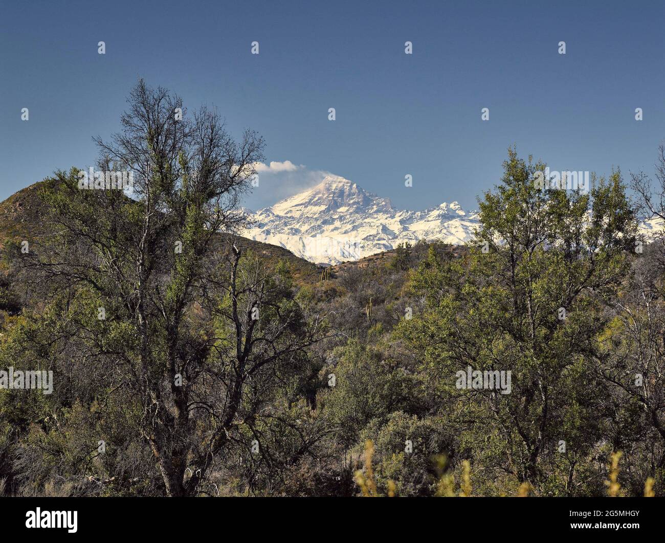 June 27, 2021, Santiago, central zone, Chile: Climate Change is ...
