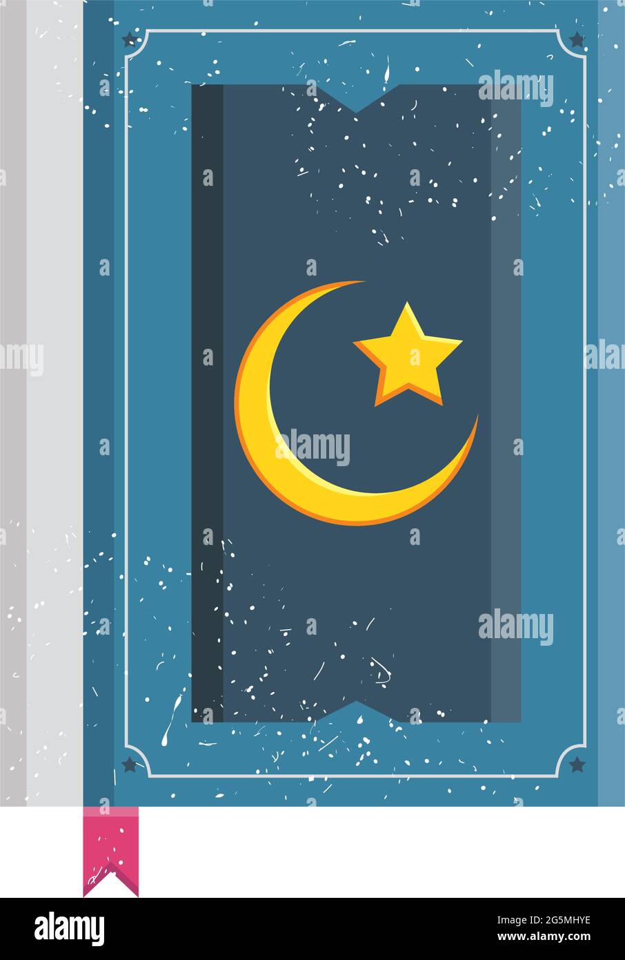 Quran book icon on Stock Vector Images - Alamy