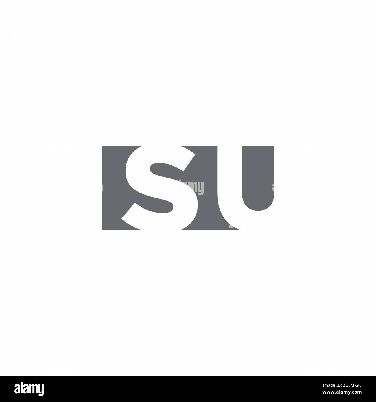 Su initials logo Stock Vector Images - Alamy