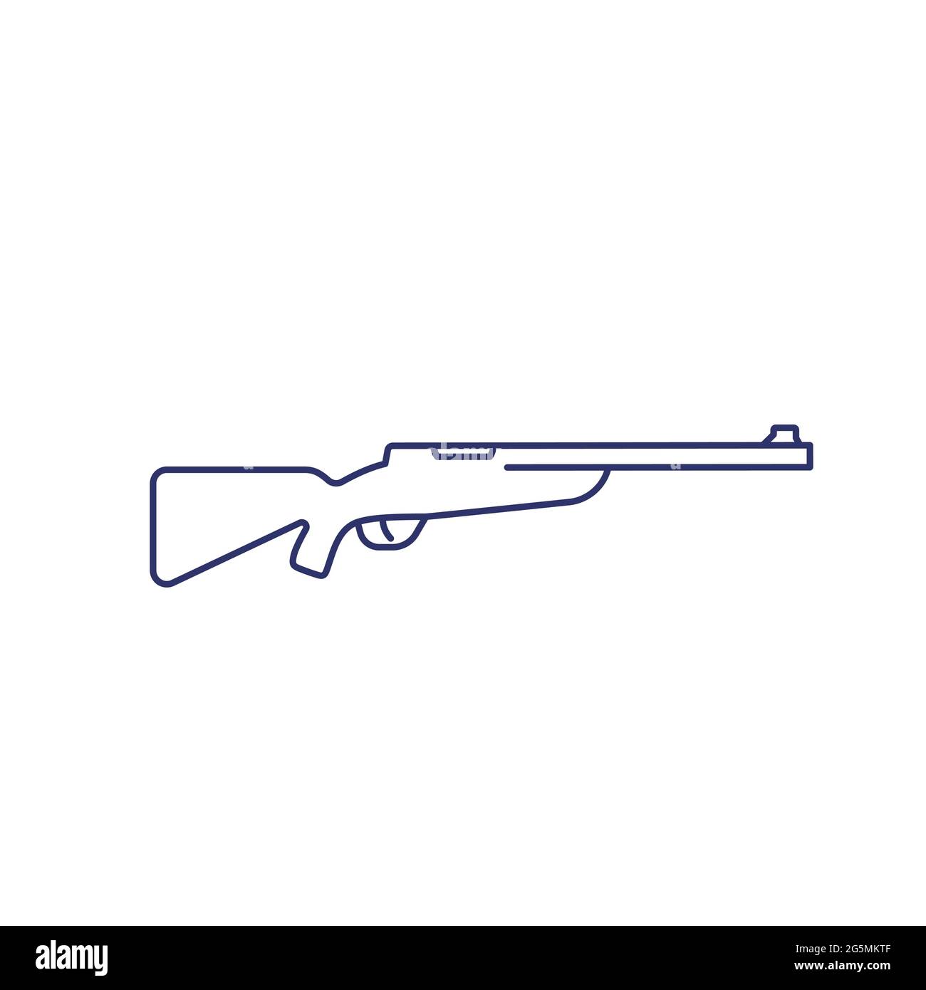 Hunting Gun Drawing