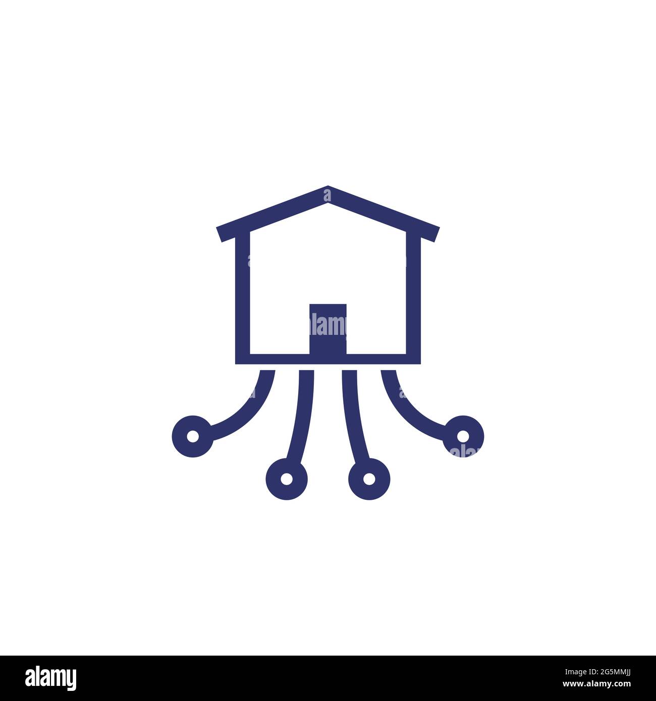 Point of distribution Stock Vector Images - Alamy