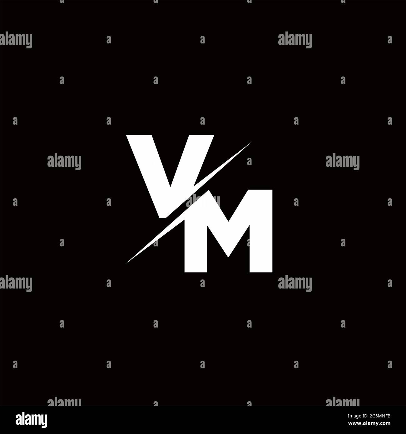 Vm letters hi-res stock photography and images - Alamy