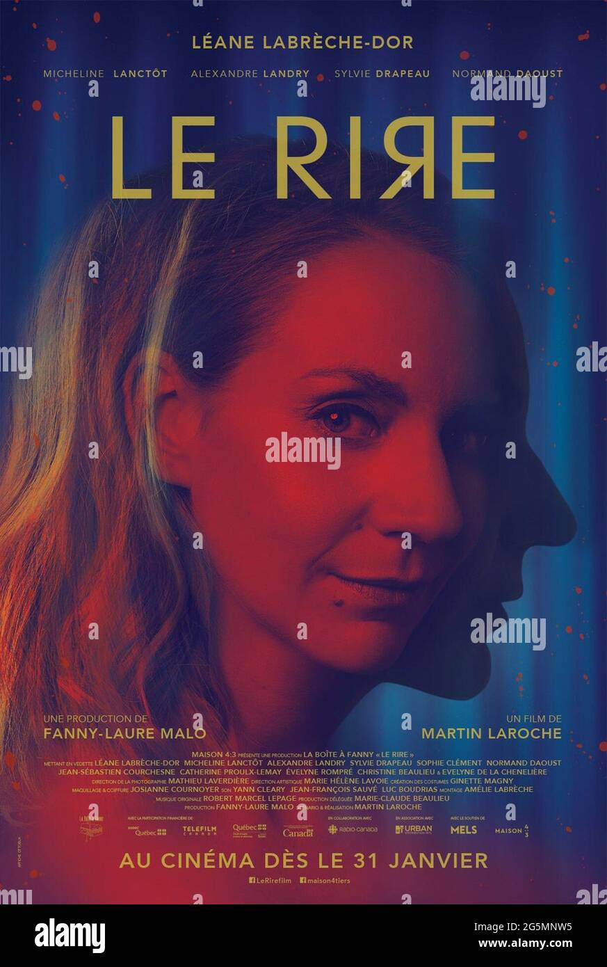 LAUGHTER, (aka LE RIRE), Canadian poster, Leane Labreche-Dor, 2020 ...