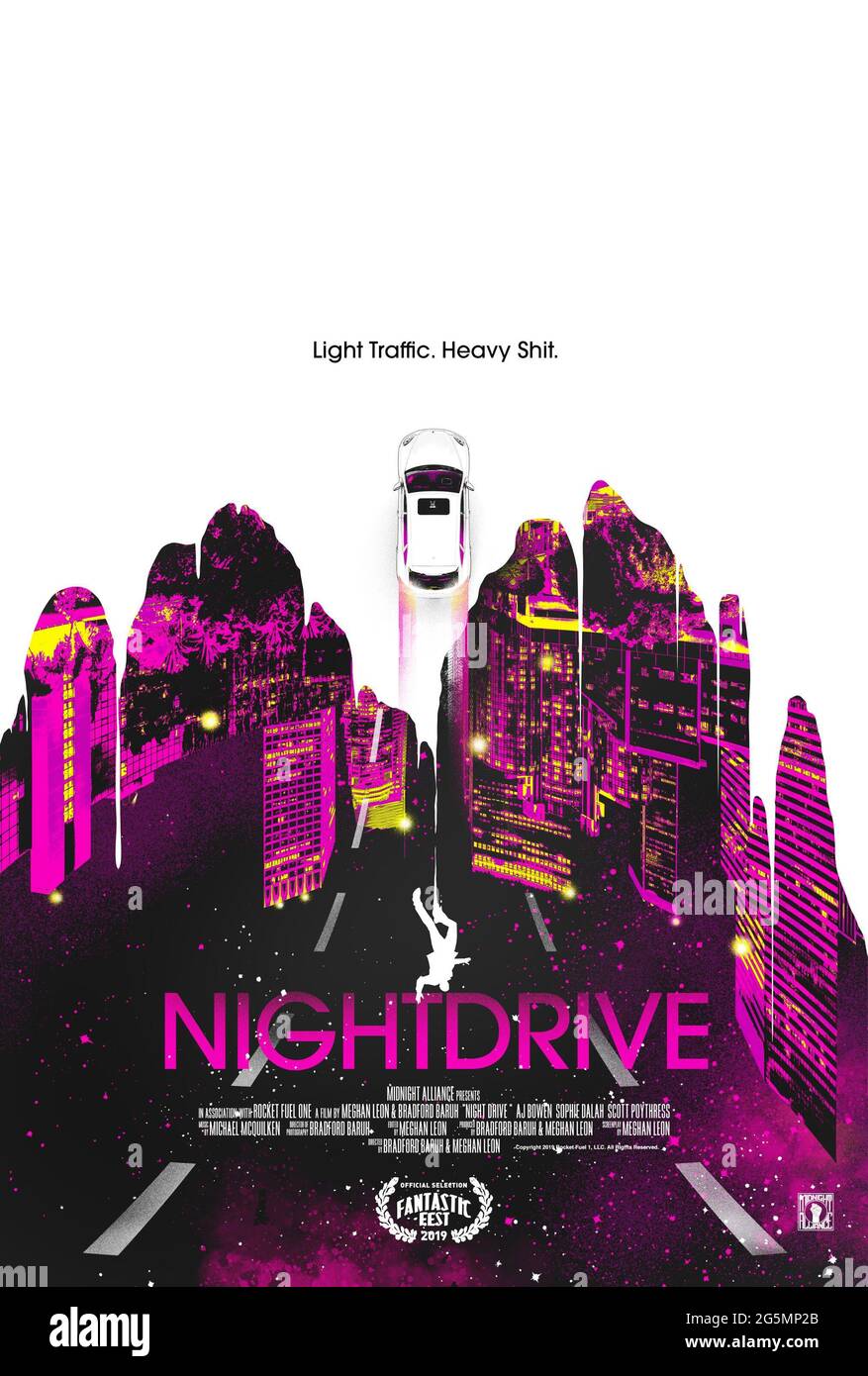 NIGHT DRIVE, poster, 2021. © MPI Media / courtesy Everett Collection ...