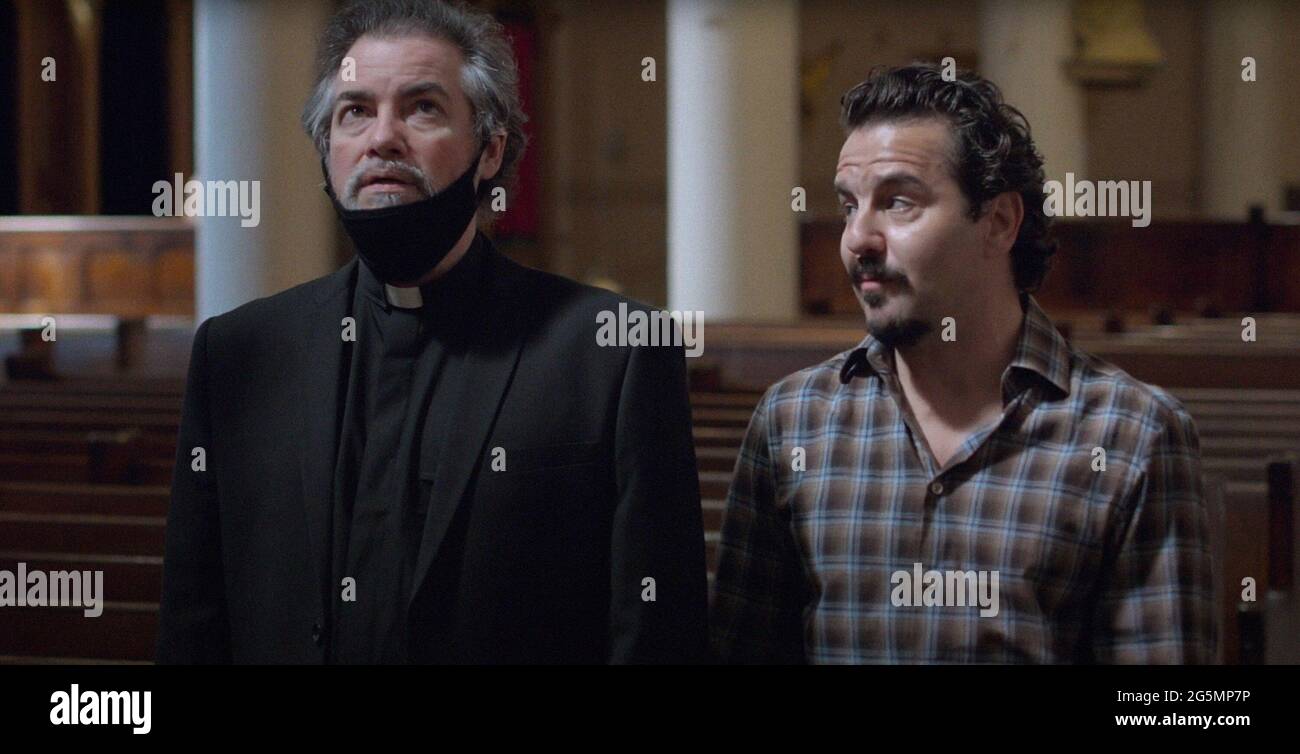 SCENES FROM AN EMPTY CHURCH, from left: Kevin Corrigan, Max Casella ...