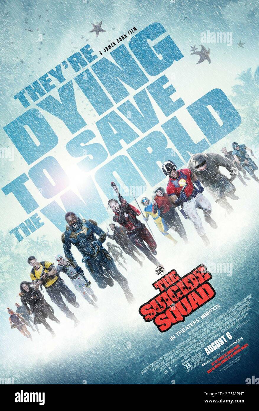 THE SUICIDE SQUAD, US poster, from left: Mayling Ng, Pete Davidson ...