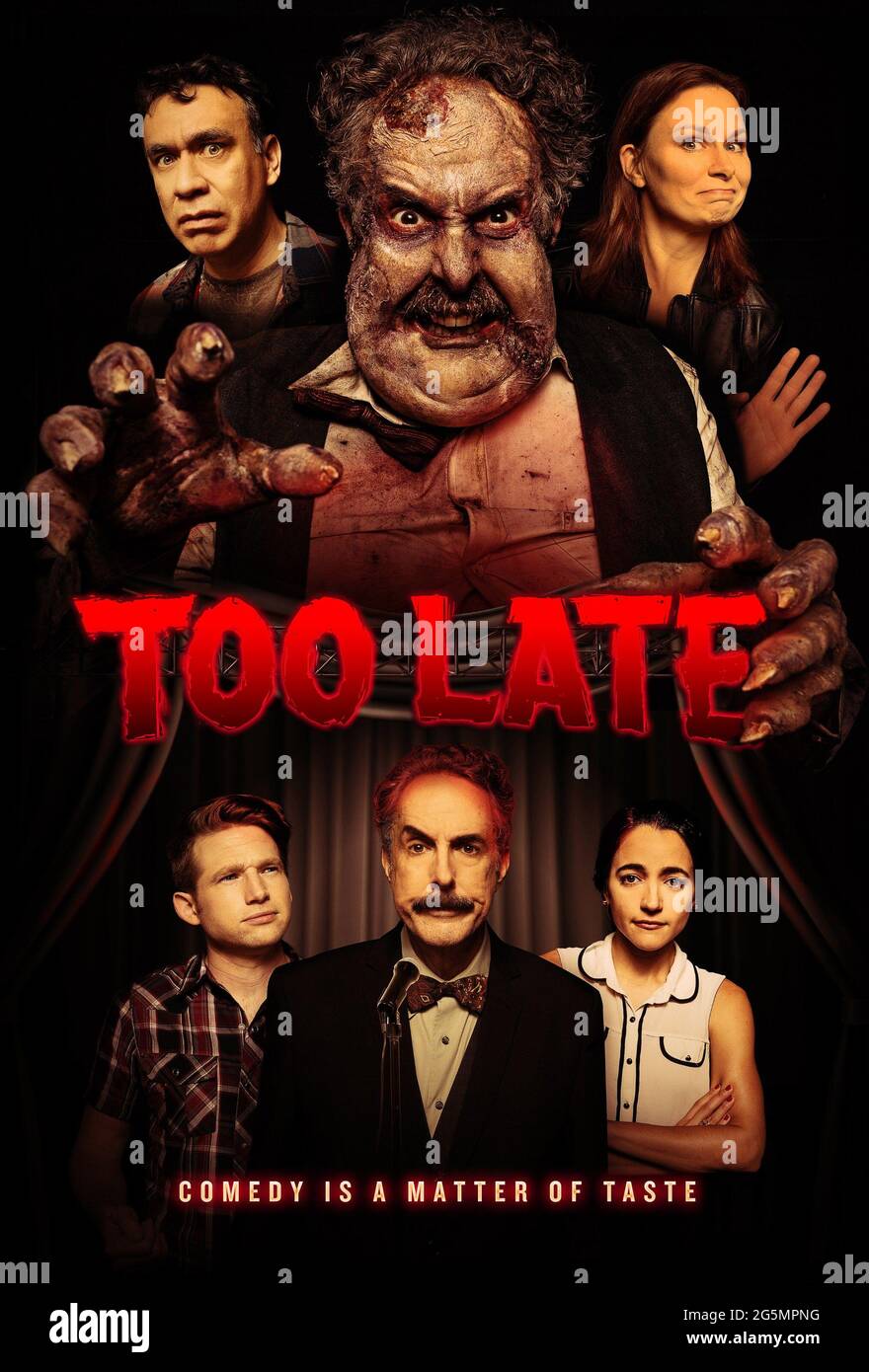 TOO LATE, top, from left: Fred Armisen, Ron Lynch, Mary Lynn Rajskub ...