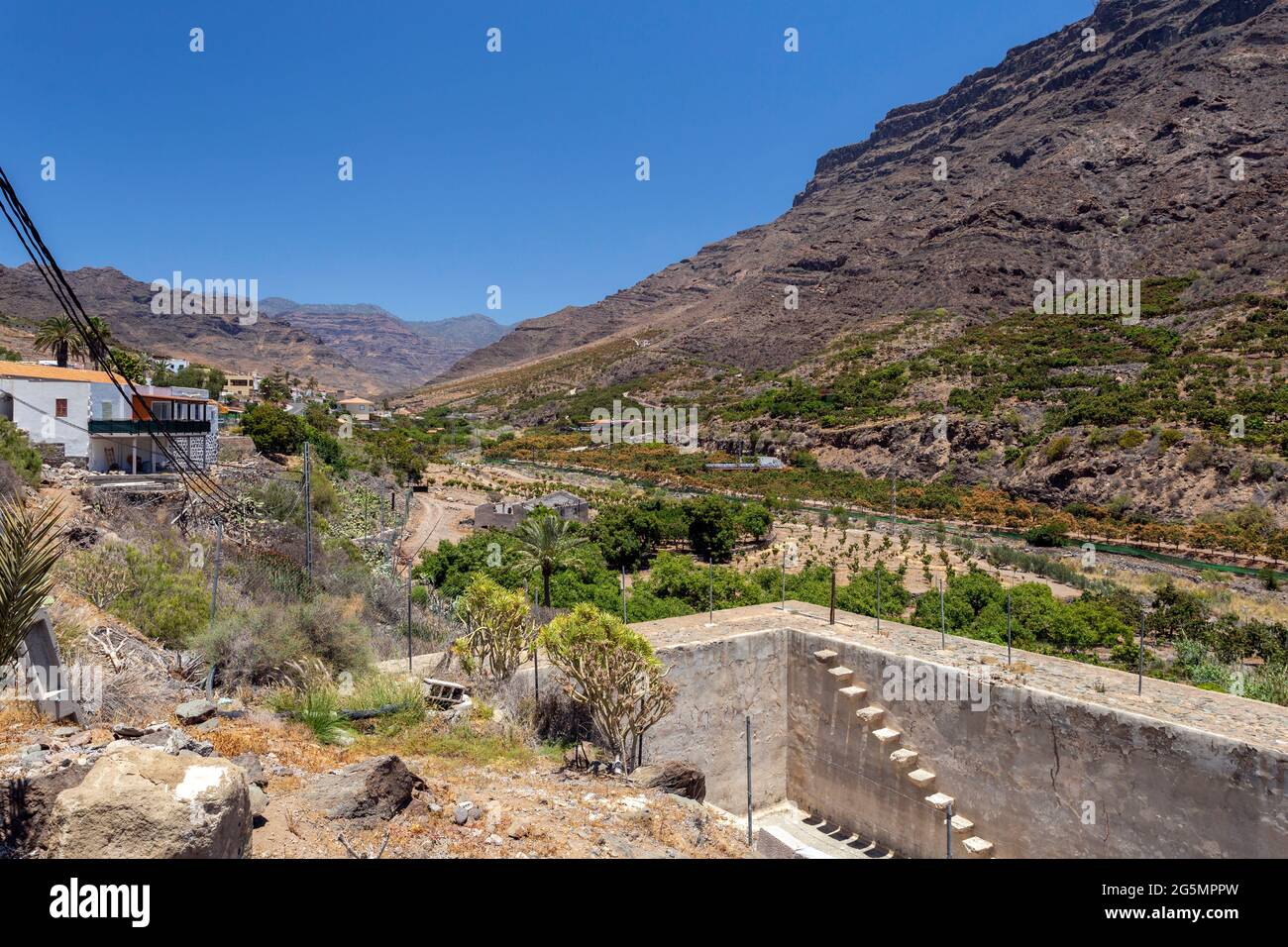 The town of Mogan, Gran Canaria, Canary Islands, Spain Stock Photo - Alamy