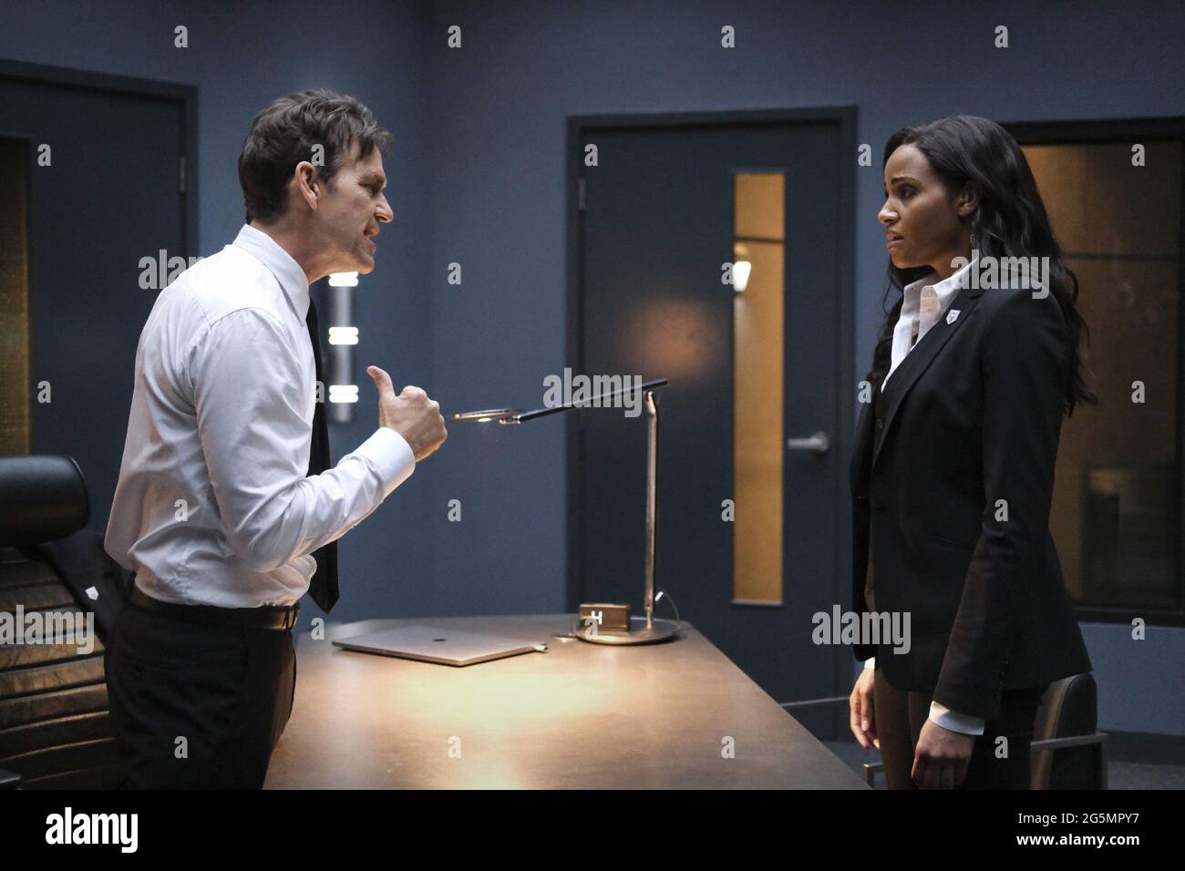 BATWOMAN, from left: Dougray Scott, Meagan Tandy, Initiate Self ...