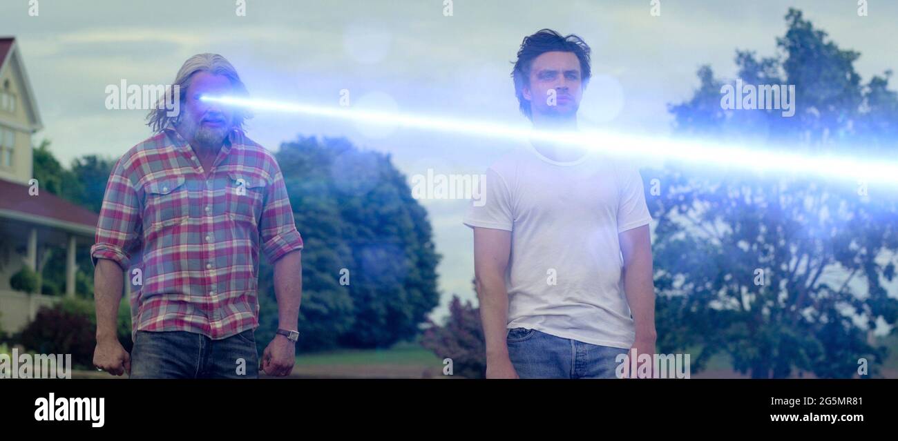 JUPITER'S LEGACY, from left: Josh Duhamel as Sheldon Sampson, Andrew ...