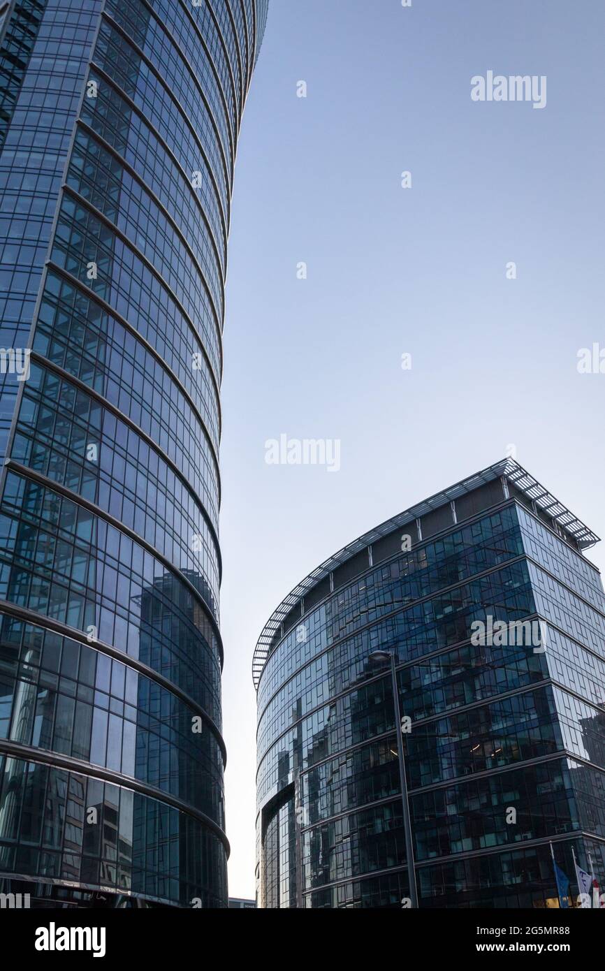WARSAW, POLAND - Jun 22, 2021: Warsaw, Poland - 6 June 2021: Office ...
