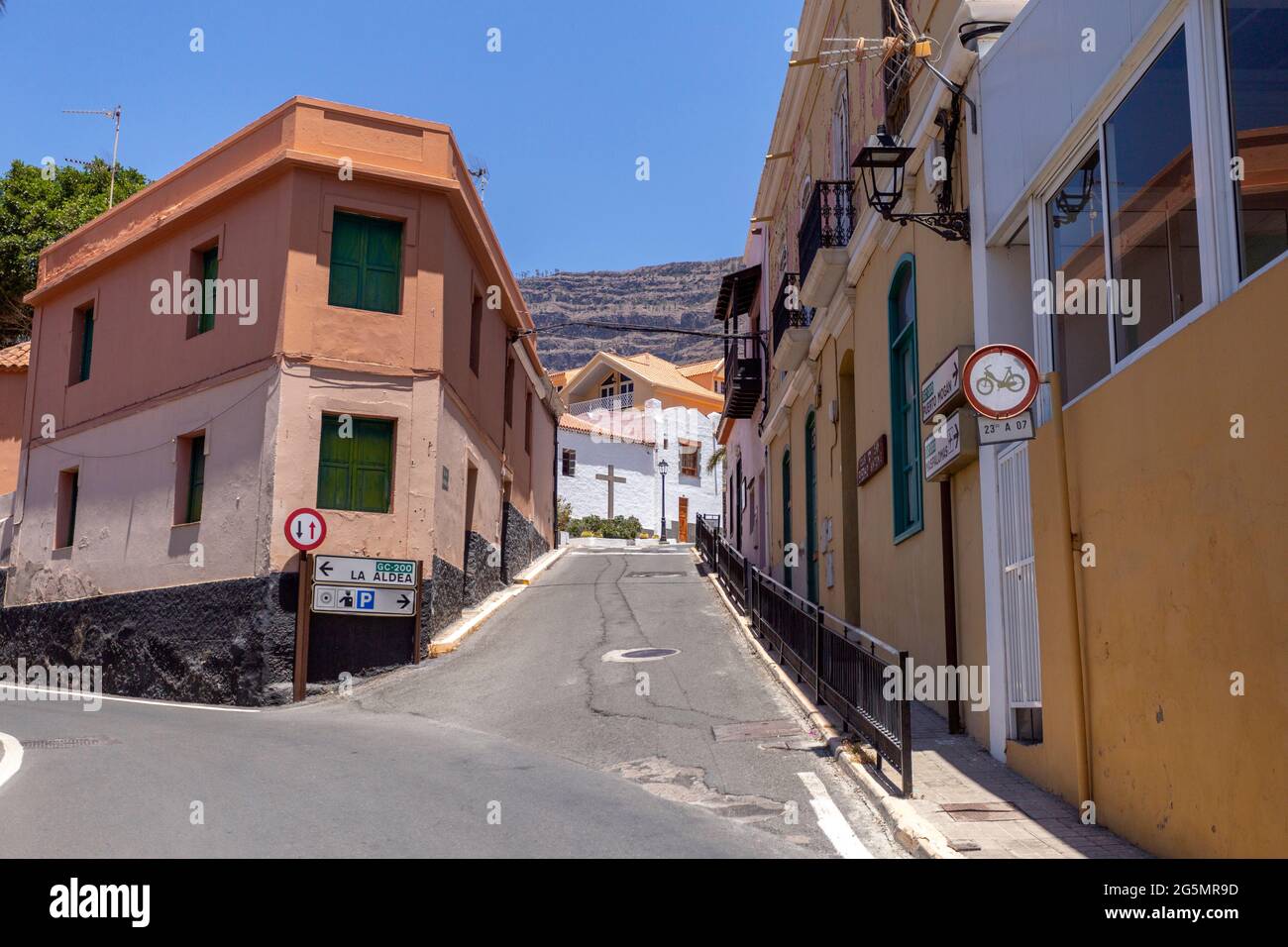 The town of Mogan, Gran Canaria, Canary Islands, Spain Stock Photo - Alamy