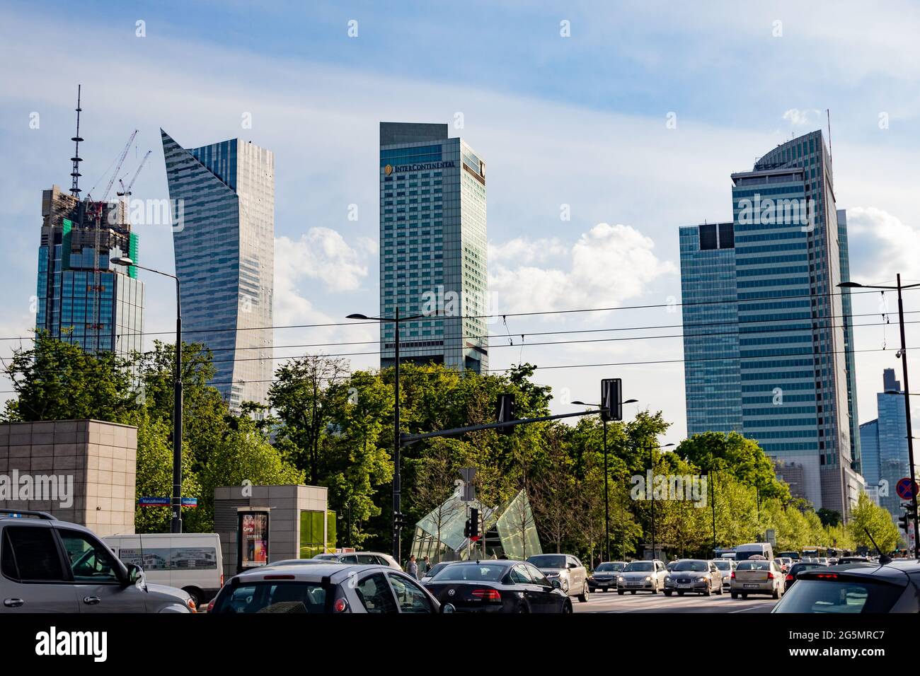 Warsaw varso tower hi-res stock photography and images - Alamy