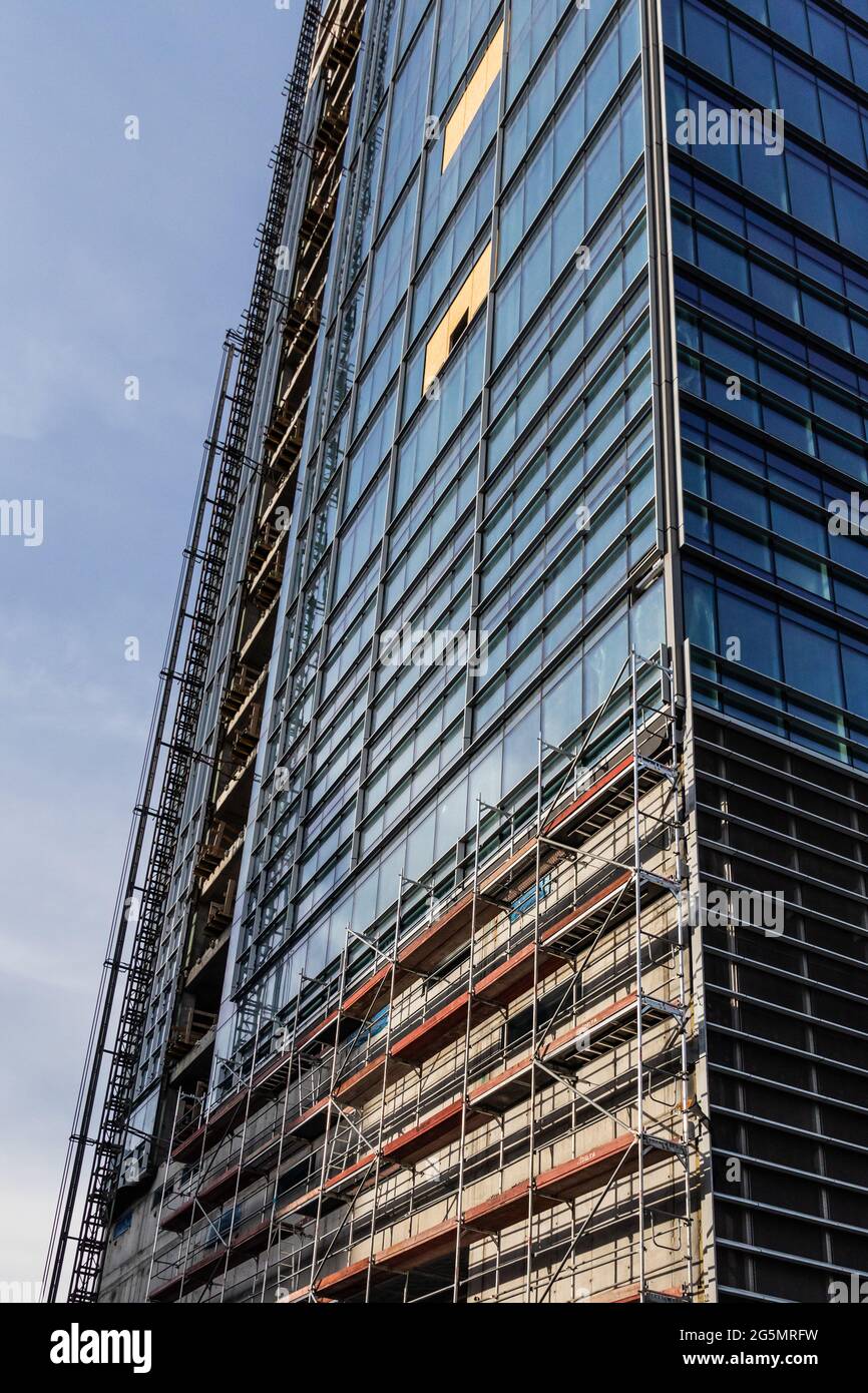 Warsaw urban development metro hi-res stock photography and images - Alamy