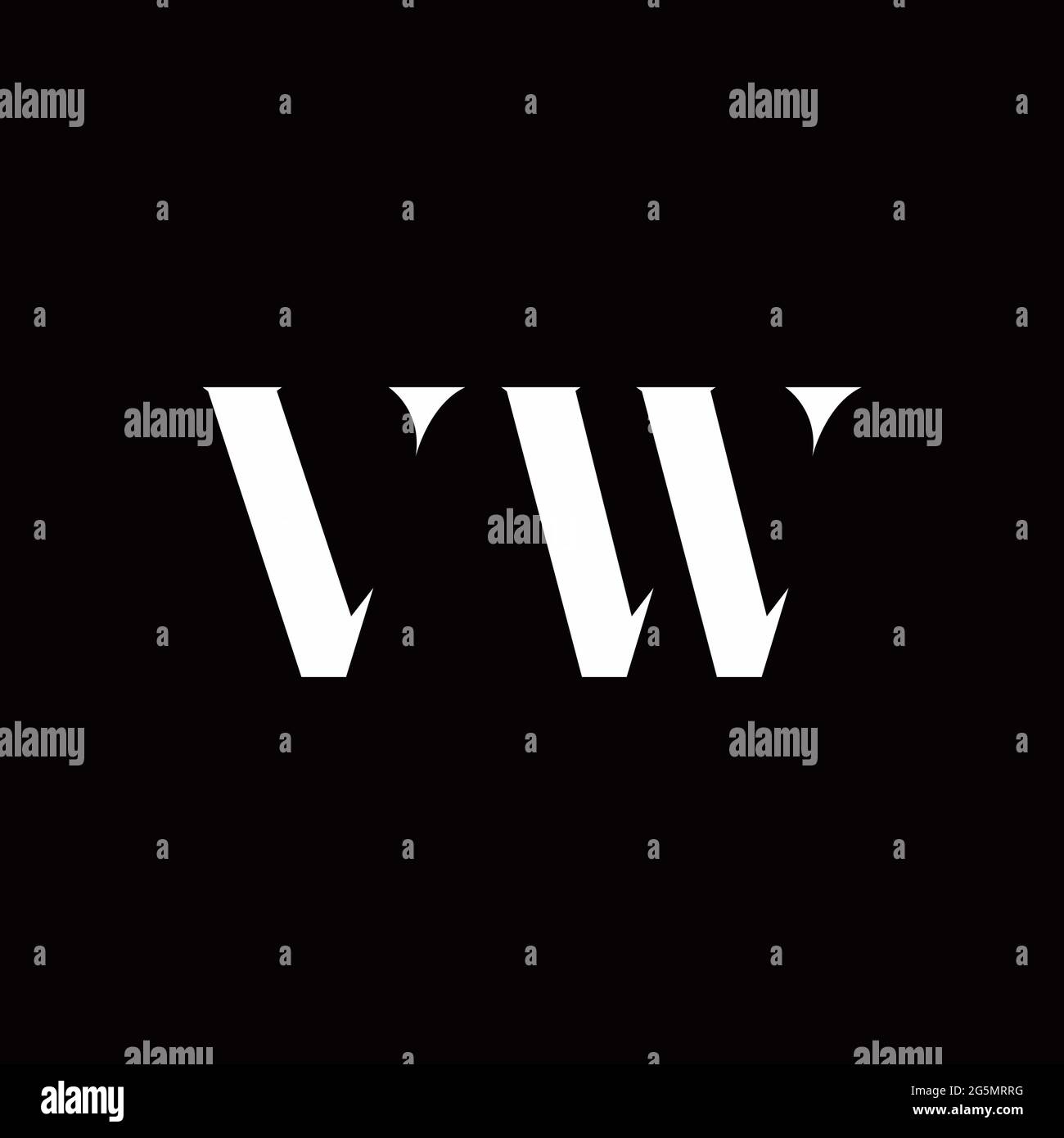 Logo Letter Initial Logo Designs Template with Gold and Black ...