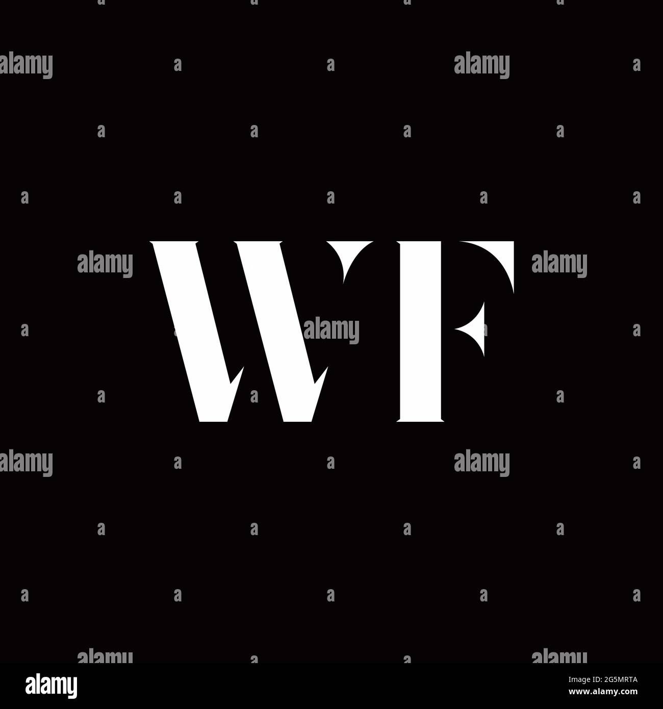 Logo Letter Initial Logo Designs Template with Gold and Black ...