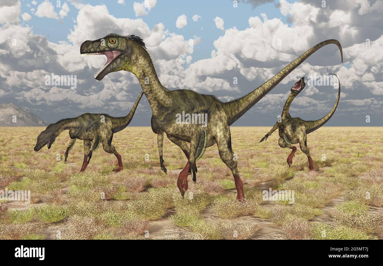 Ornitholestes Walking With Dinosaurs