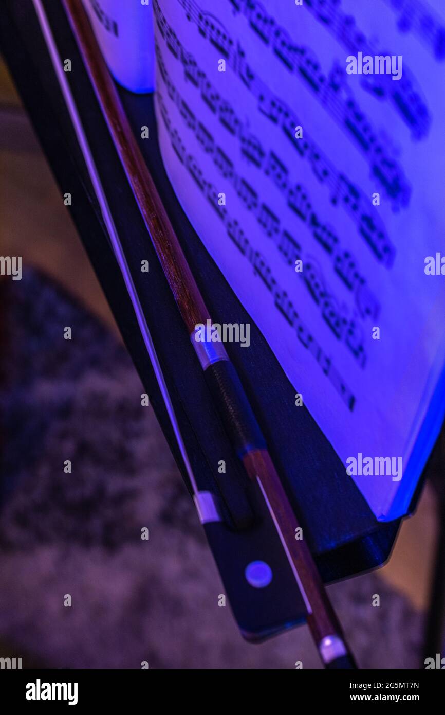 Musical score orchestra hi-res stock photography and images - Alamy