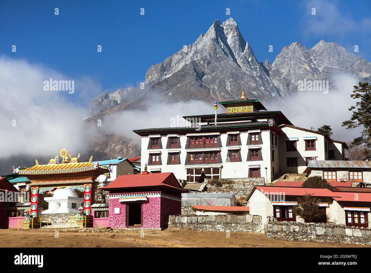 Tengboche Monastery, the best monastery in Khumbu valley, trek to ...