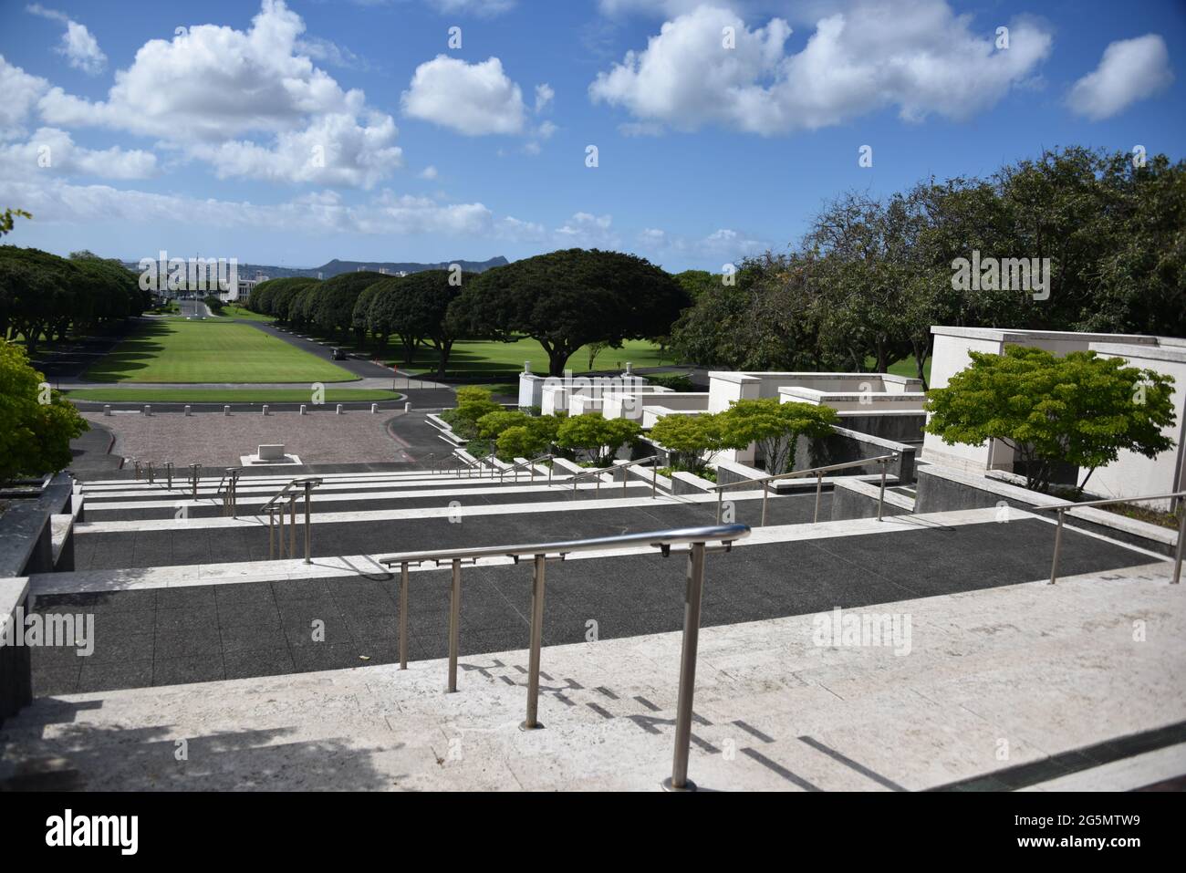 Oahu, HI. U.S.A. 6/5/2021. National Memorial Cemetery of the Pacific ...