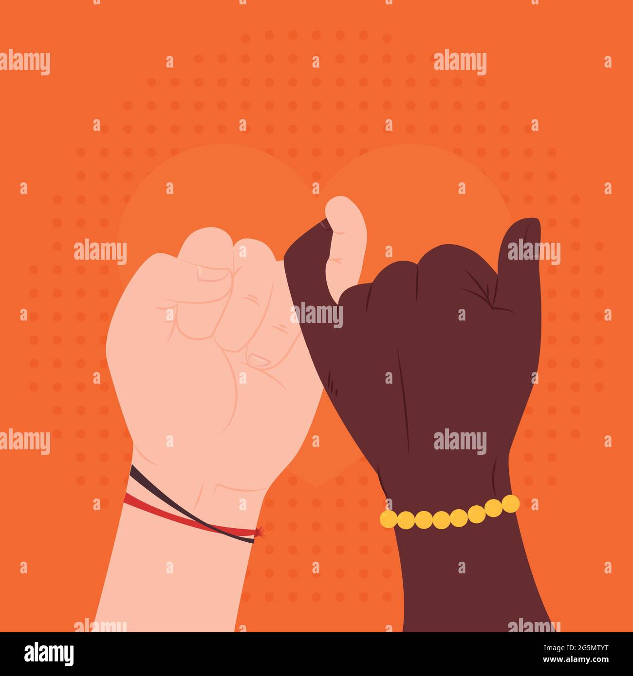 hands making promise gesture illustration Stock Vector Image & Art - Alamy