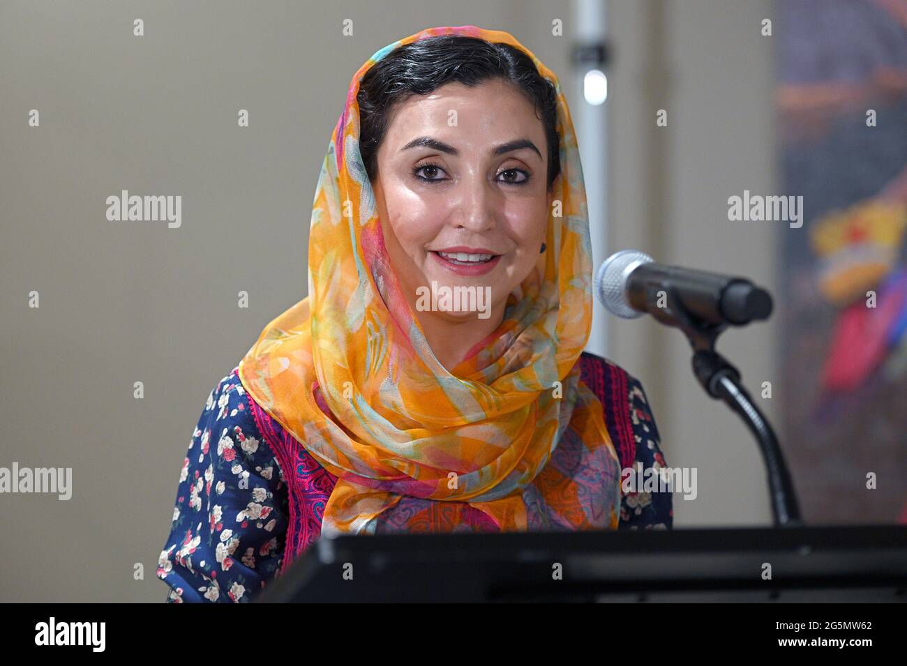 Ambassador Adela Raz, Permanent Representative of Afghanistan to the ...