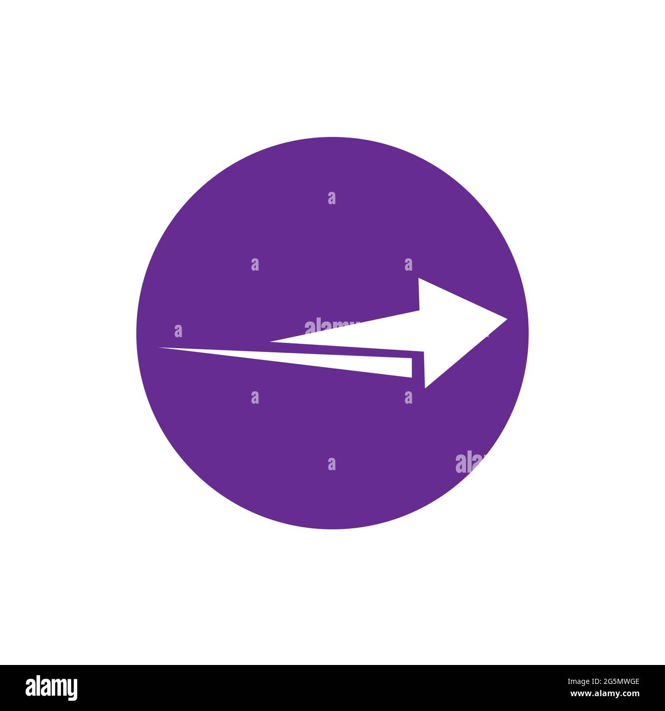 Arrow vector illustration icon Logo Template design Stock Vector Image ...