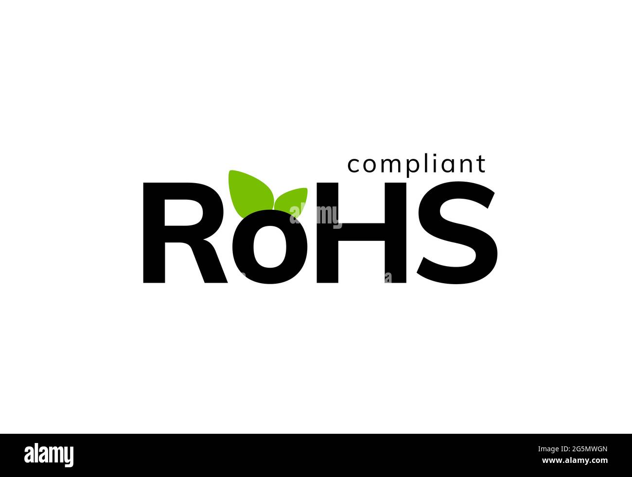 RoHS recycle icon sign. Compliant china energy ce label global symbol ...
