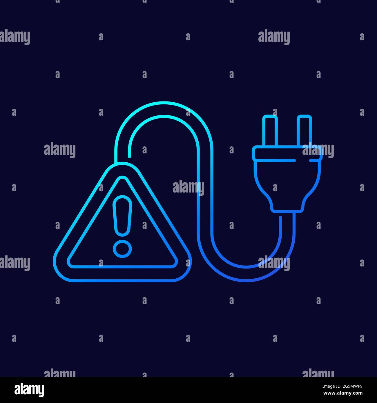 Power usage monitor Stock Vector Images - Alamy