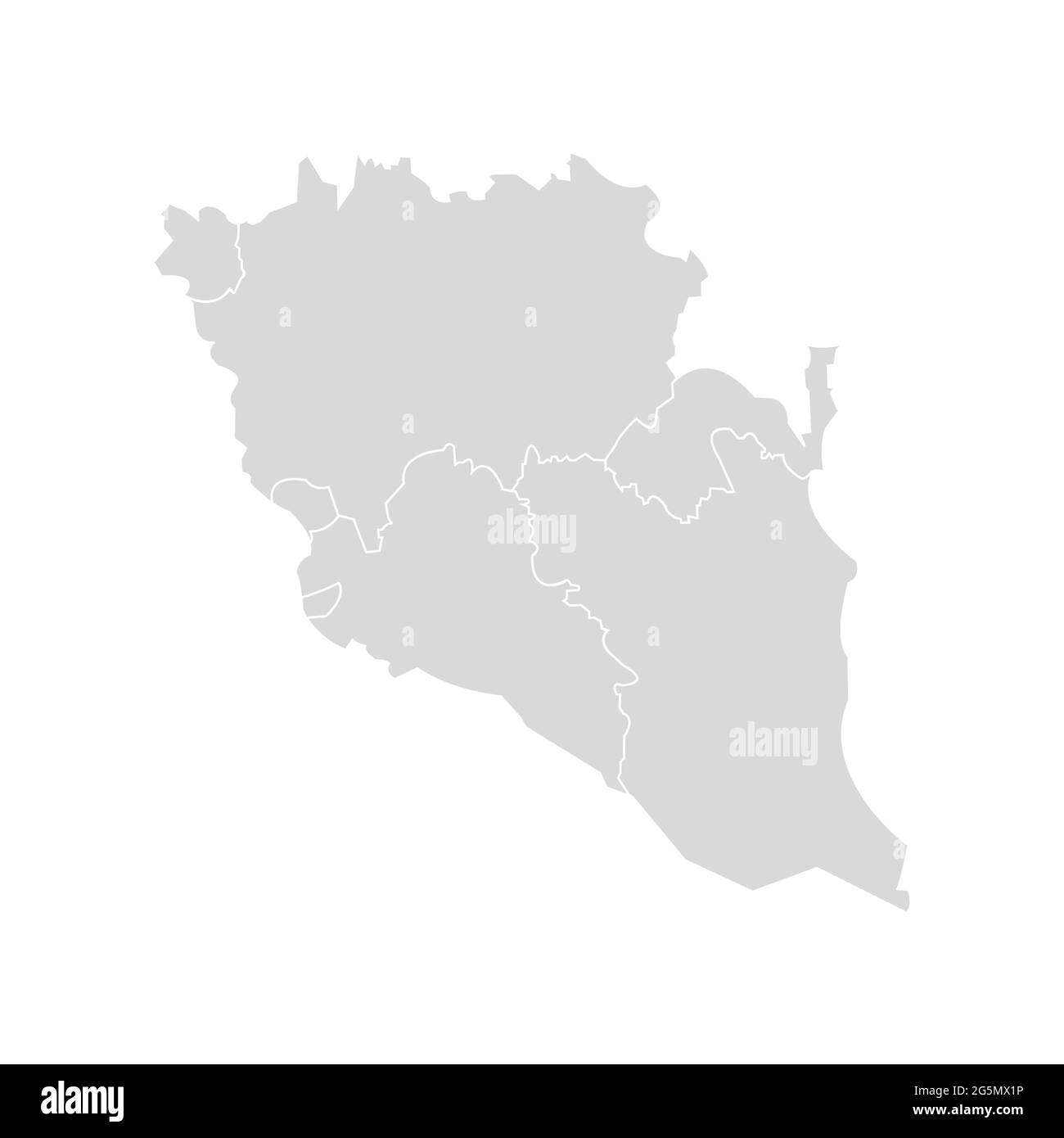 3d Isometric Map Of Pahang Is A State Of Malaysia Posters For The Wall ...