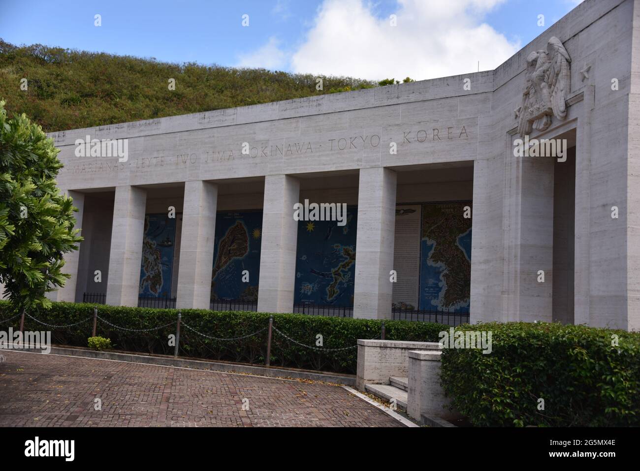 Oahu, HI. U.S.A. 6/5/2021. National Memorial Cemetery of the Pacific ...