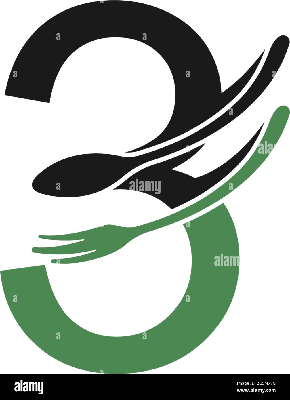 Number 3 restaurant Stock Vector Images - Alamy