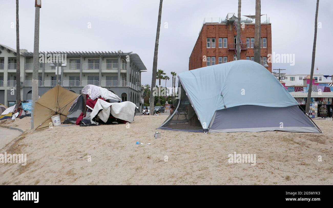 Venice, California, USA 28th June 2021 A General view of atmosphere of ...