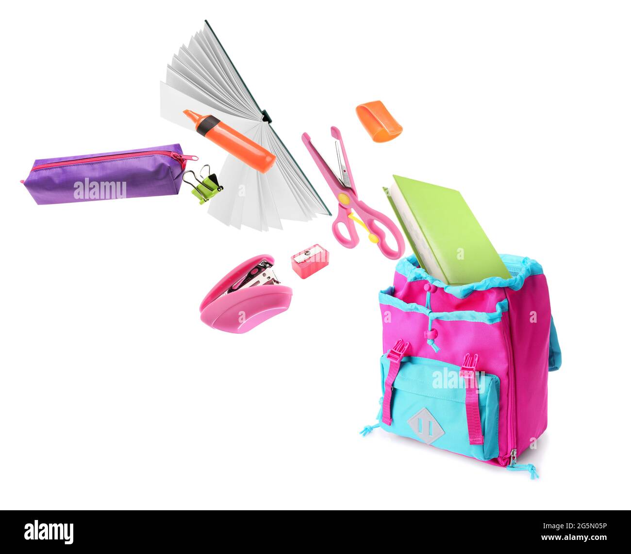 Kit schoolbag hi-res stock photography and images - Alamy