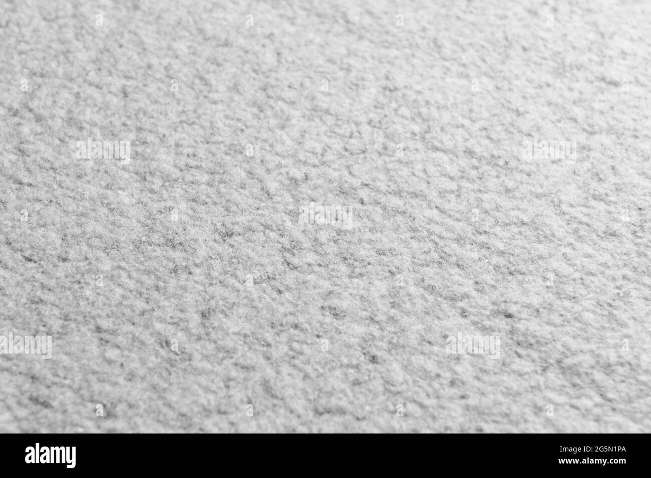 Texture of grey fluffy fabric, closeup Stock Photo - Alamy