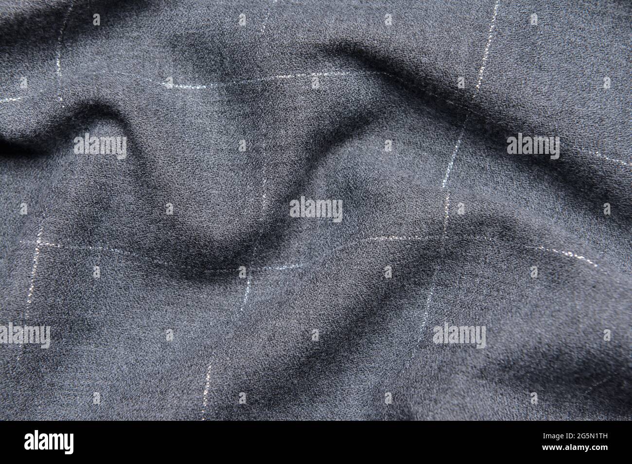 Texture of grey fabric, closeup Stock Photo - Alamy