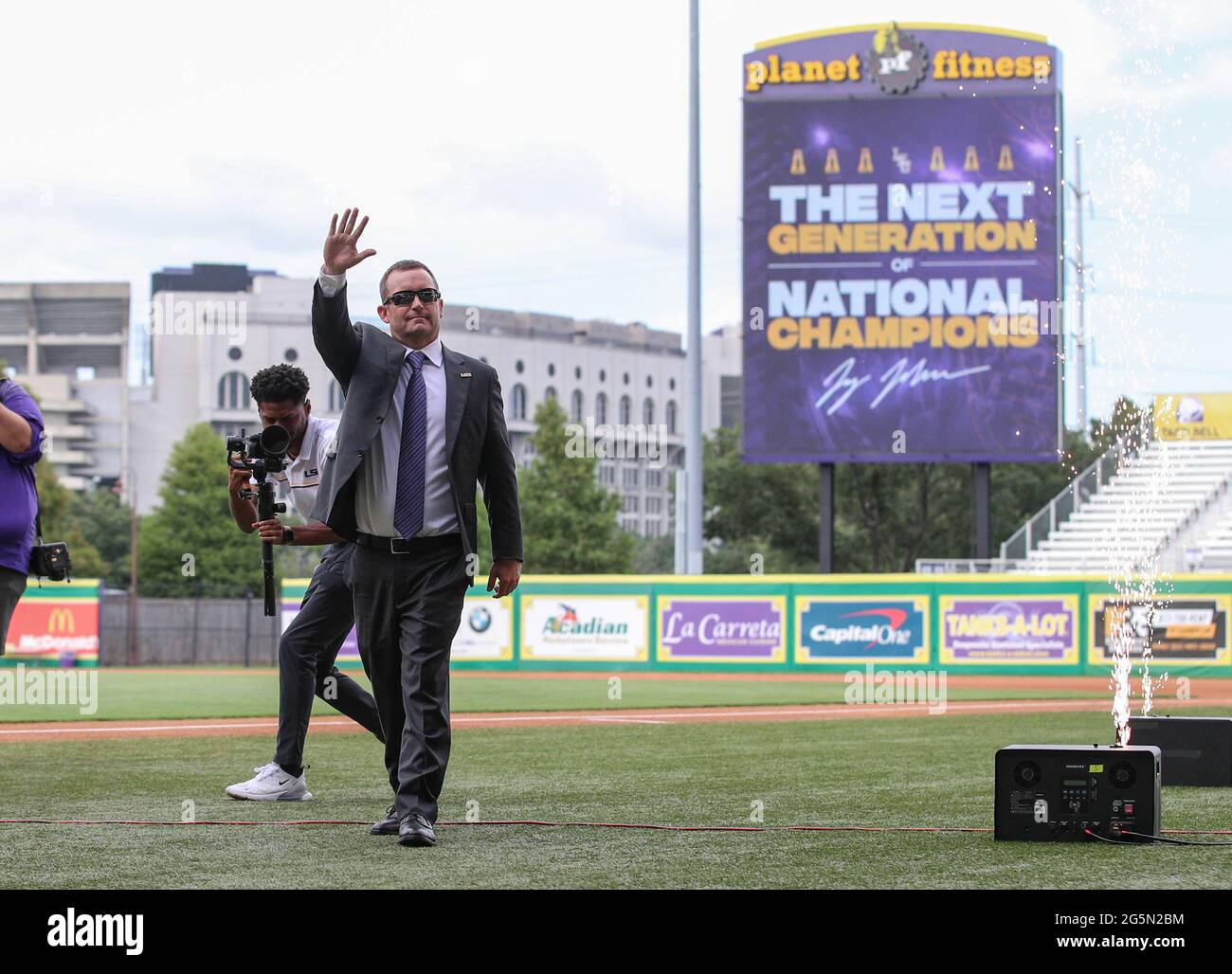 June 28, 2021: Jay Johnson is introduced as the new Head Baseball Coach ...