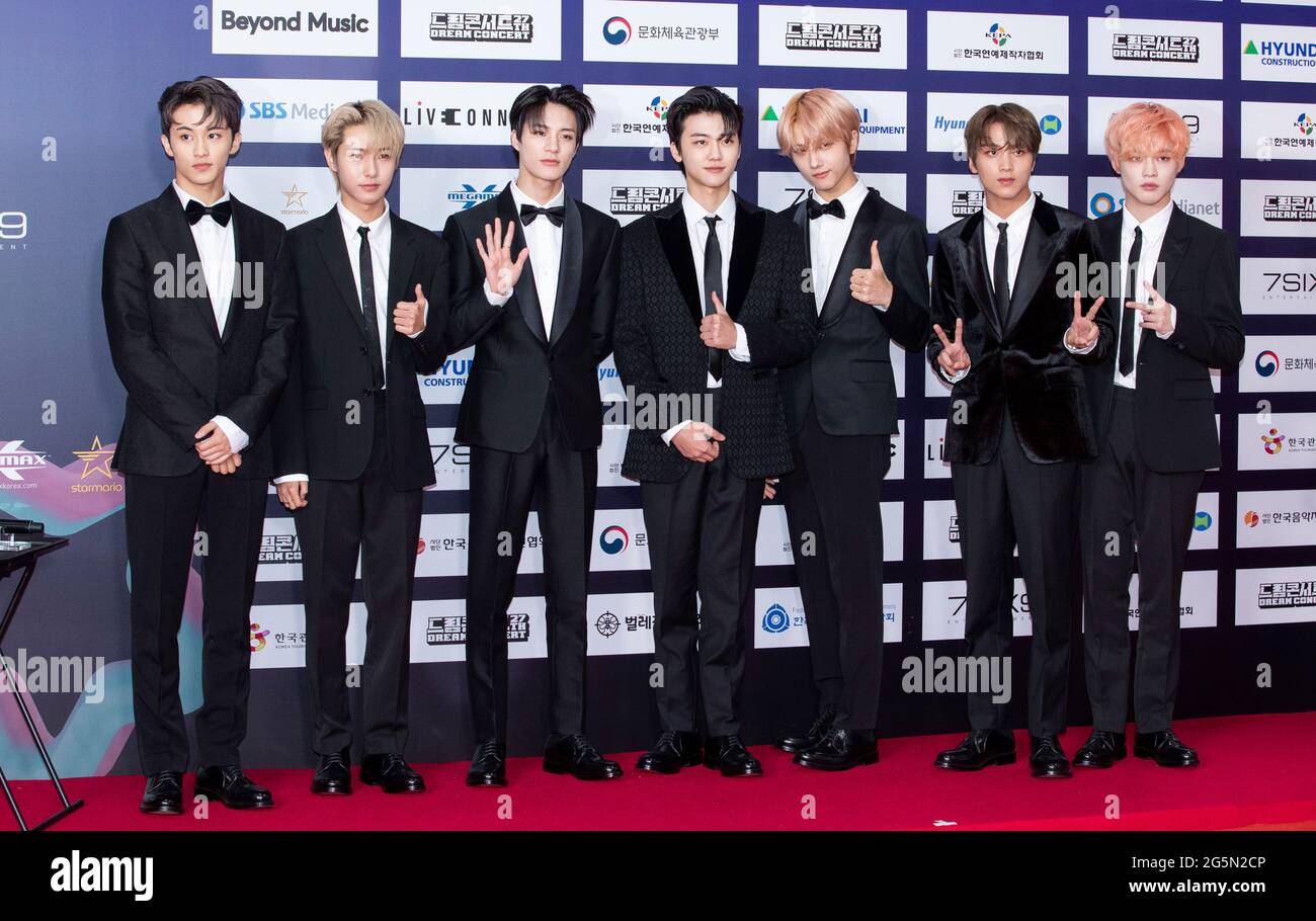 Seoul, South Korea. 26th June, 2021. South Korean K-Pop boys group NCT ...