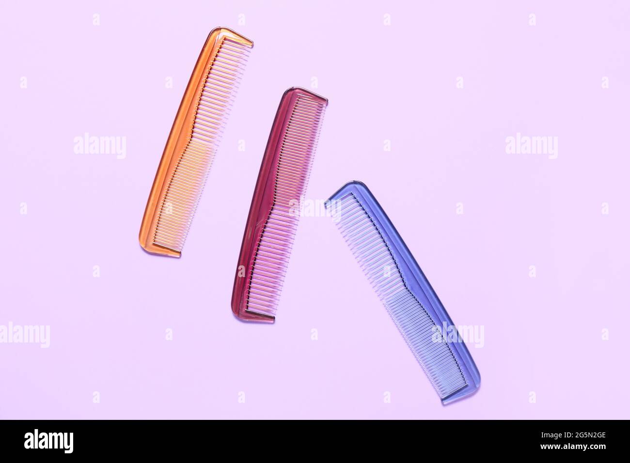 Colorful combs hi-res stock photography and images - Alamy