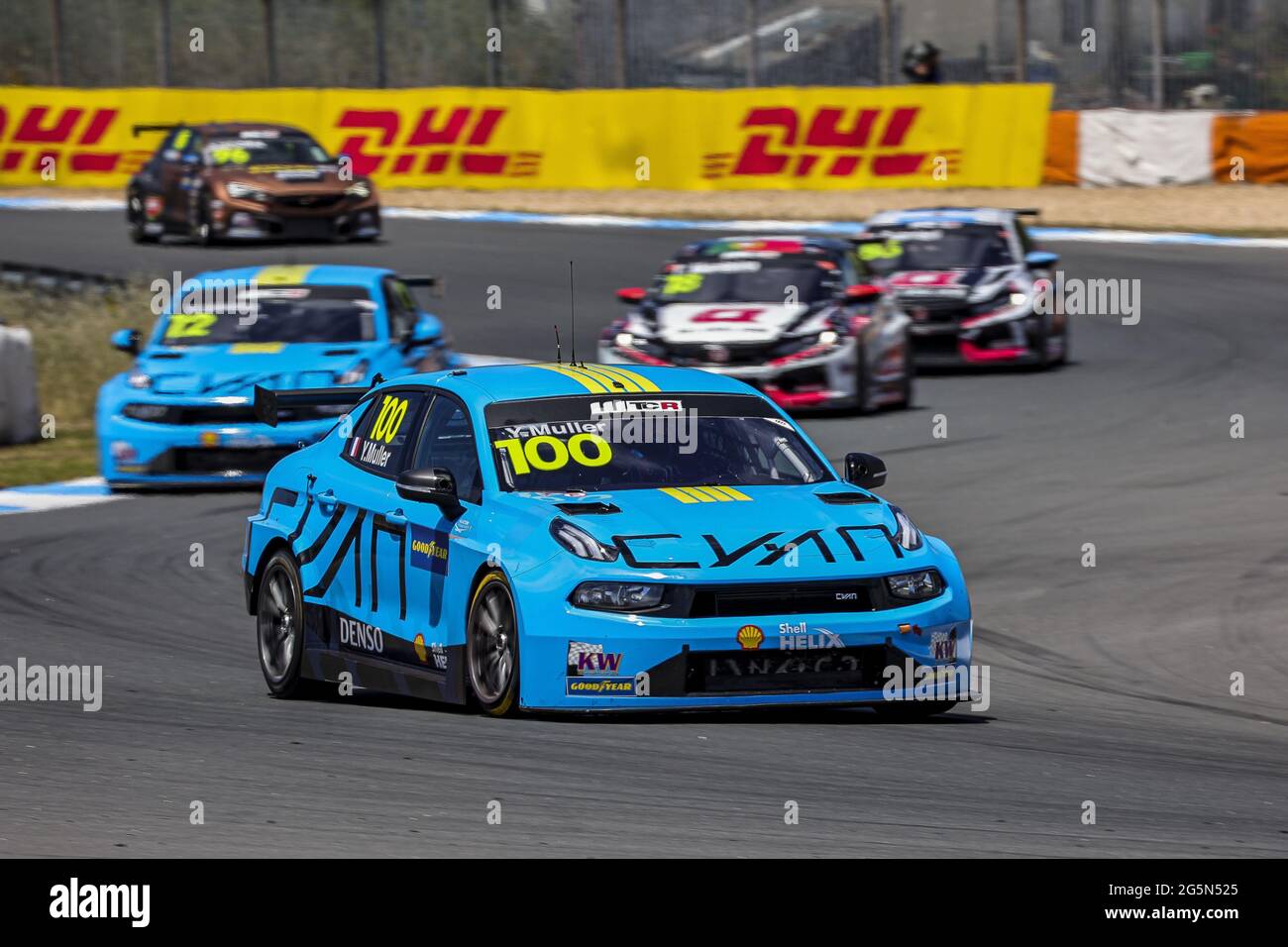 100 Muller Yvan (fra), Cyan Racing Lynk & Co, Lync & Co 03 TCR, action ...