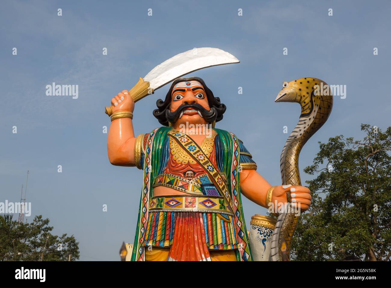 Hindu demon hi-res stock photography and images - Alamy