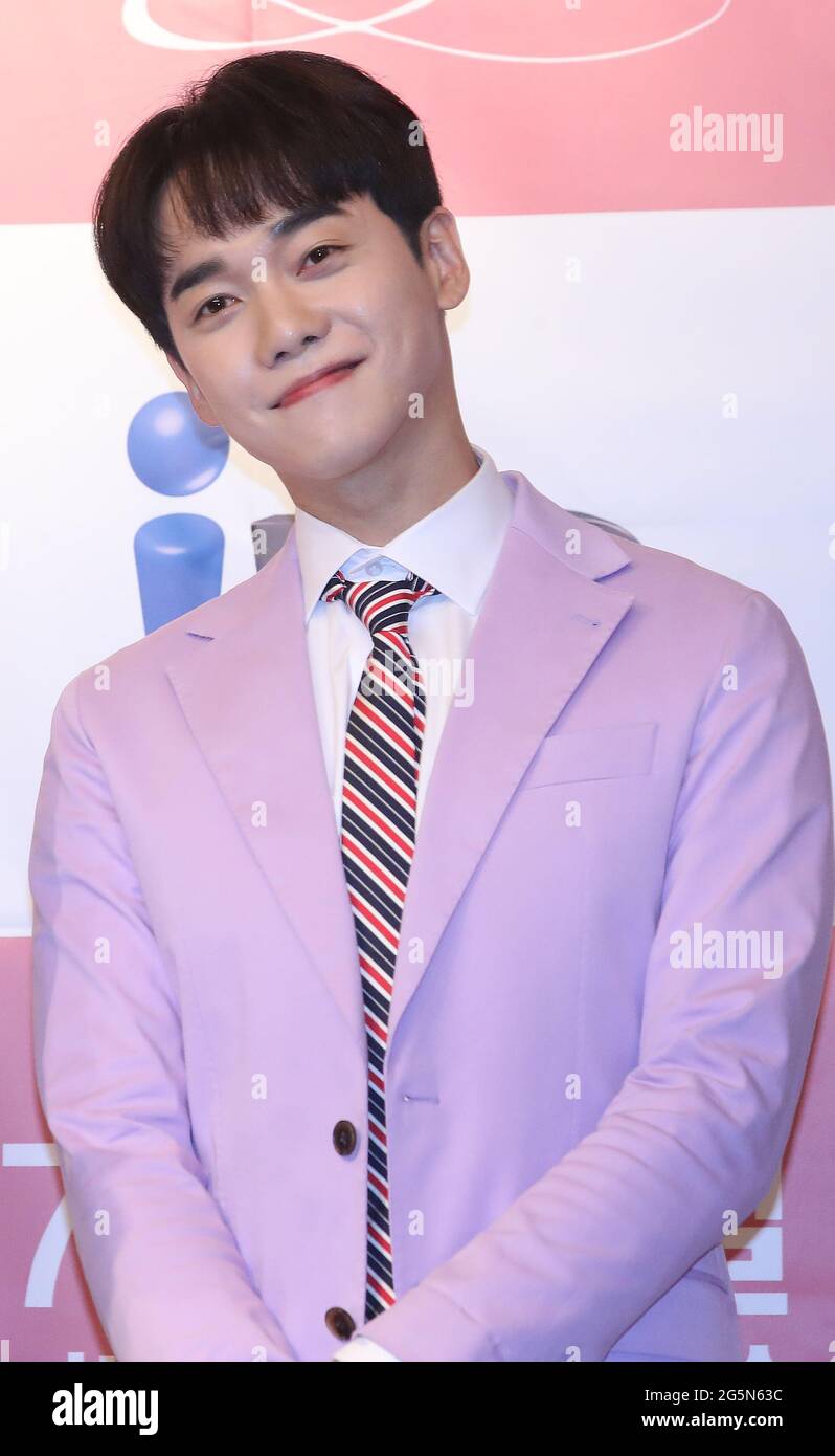 29th June, 2021. S. Korean singer Lee Dae-won South Korean singer Lee ...