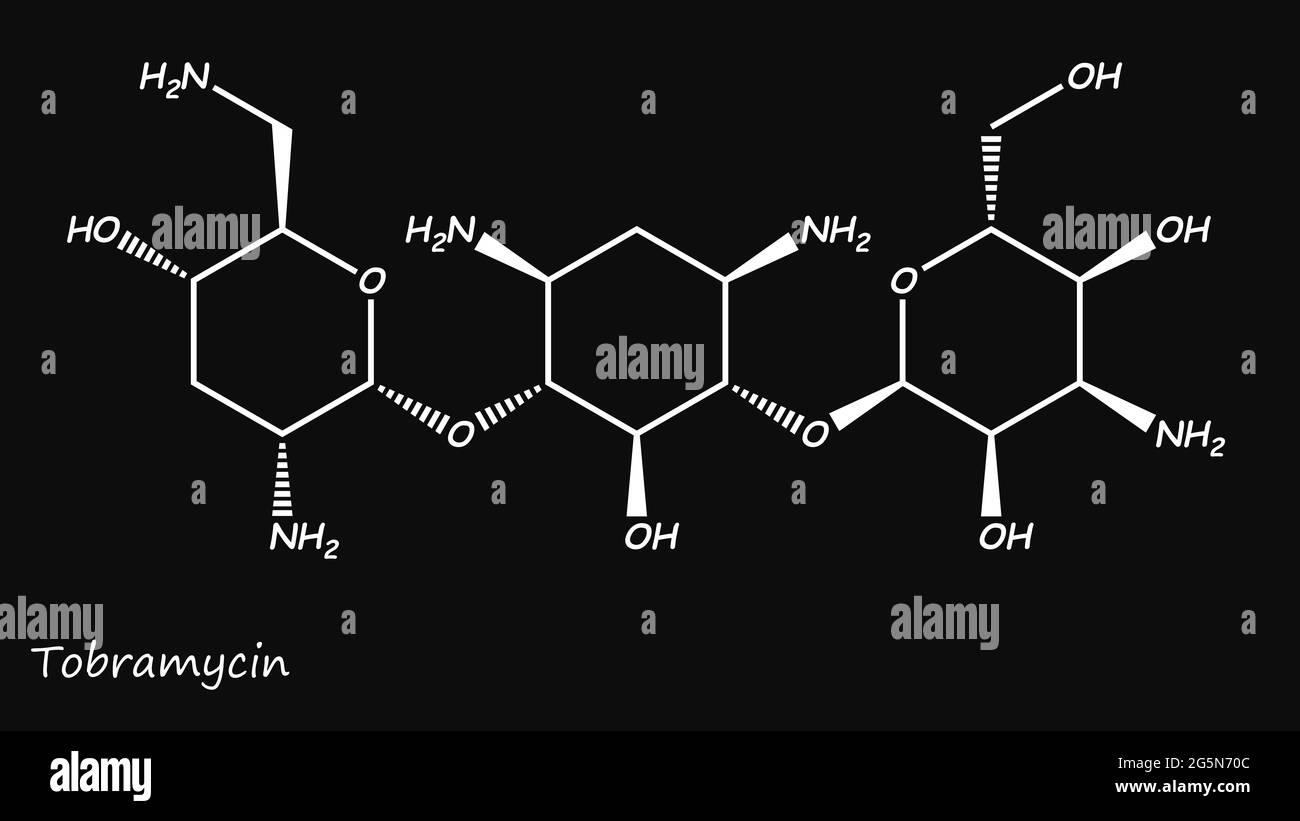 Tobramycin is an aminoglycoside antibiotic derived from Streptomyces ...