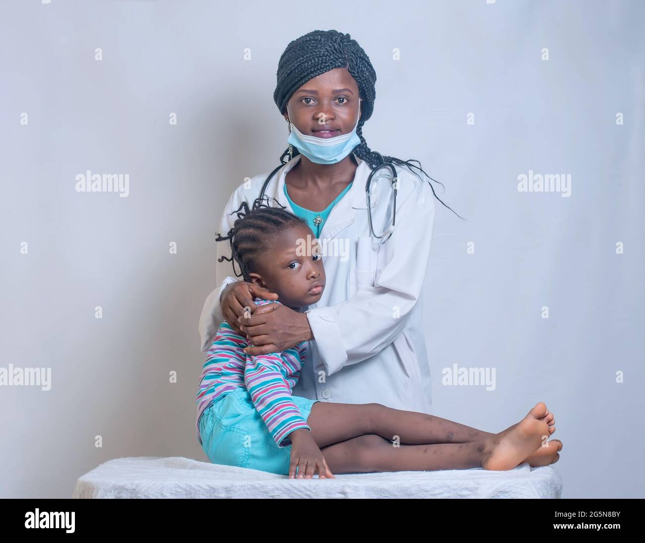 Female child medical hi-res stock photography and images - Alamy